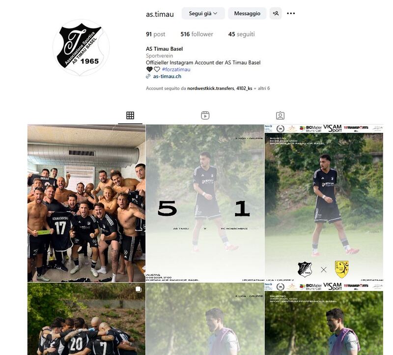 AS Timau Basel - Home